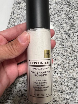Kristin Ess Dry Shampoo Powder For Greasy Hair - Fragrance Free - 1.3 ...
