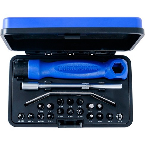 Music Nomad Premium Guitar Tech Screwdriver And Wrench Set : Target