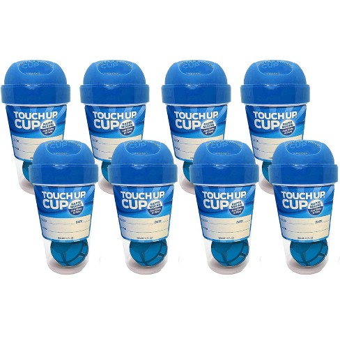 Touch Up Cup 8pk: Paint Accessories, 1 Year Limited Warranty, 4" Height, 3" Depth, 3" Width, 1 ...