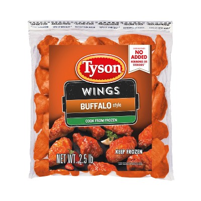 Tyson Buffalo Chicken Wings - Frozen - 2.5lbs : Target