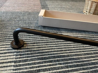 Blackout Rounded Curtain Rod - Threshold™ : Target