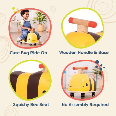 B. Toys Wooden Bee Ride-on - Boom Buggy : Target