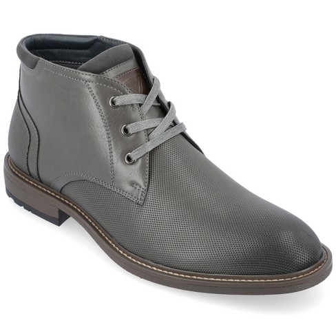 Vance Co. Vaughn Lace-up Chukka Boot Grey 12 : Target