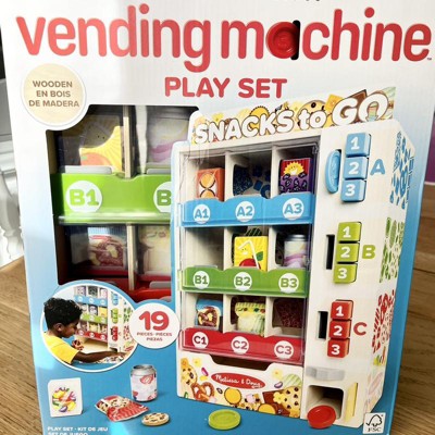 Melissa & Doug Sort, Stock, Select Wooden Vending Machine Play Set : Target