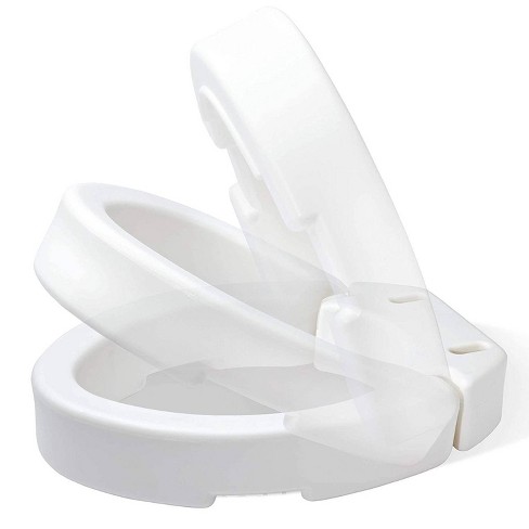 Carex Hinged Toilet Seat Riser - Round : Target