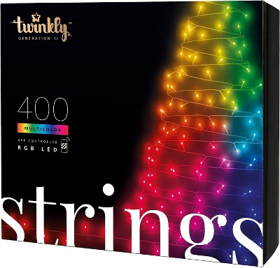Twinkly Strings App-controlled Led Christmas Lights With 600 Rgb (16 ...