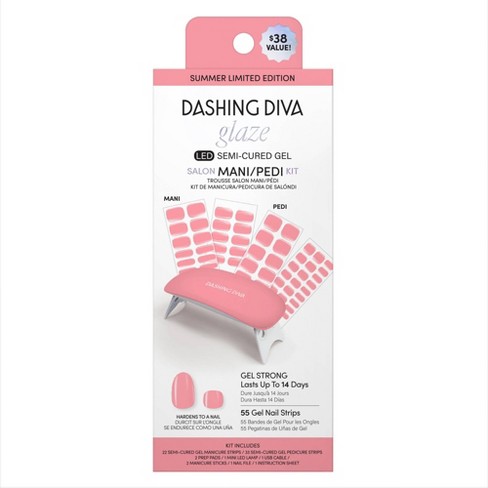 Dashing Diva Glaze - The Lolli Lolli Mani/pedi Kit : Target