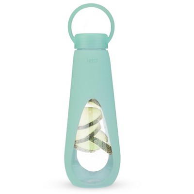 Host Revive Water Bottle With Ergonomic Cut Out Soft Silicone Sleeve ...