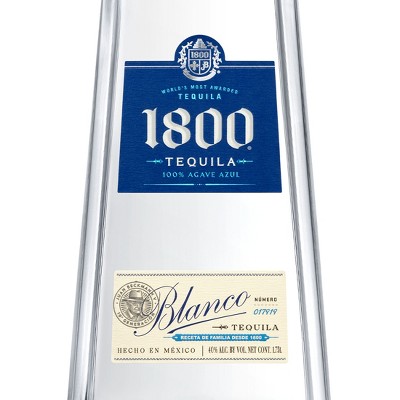 1800 Silver Tequila - 1.75l Bottle : Target