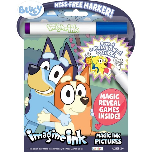 Bluey Imagine Ink Book : Target