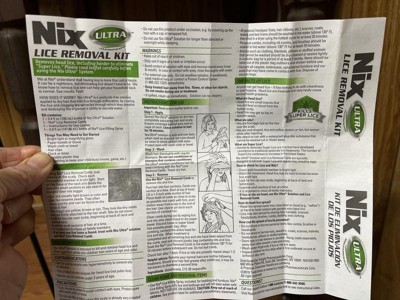 Nix Ultra Super Lice Removal Kit Lice Removal Treatment For Hair And ...