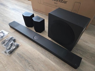 Lg S95tr 9.1.5-channel Wireless Soundbar With Subwoofer & Rear Speakers ...