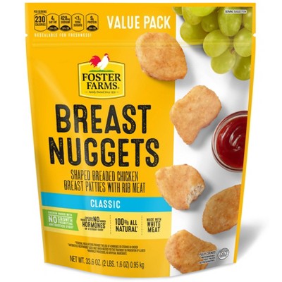 Foster Farms Chicken Breast Nuggets - Frozen - 33.6oz : Target