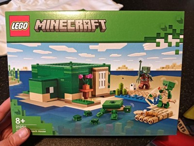 Lego Minecraft The Turtle Beach House Construction Toy 21254 : Target