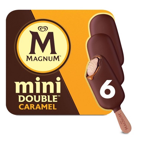 Magnum Mini Ice Cream Bars Double Caramel - 6ct : Target
