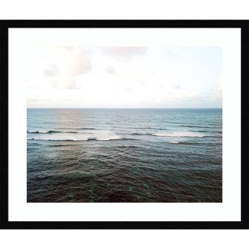 Where The Ocean Meets The Sky By Rachel Dowd: Serene Seascape, Modern ...
