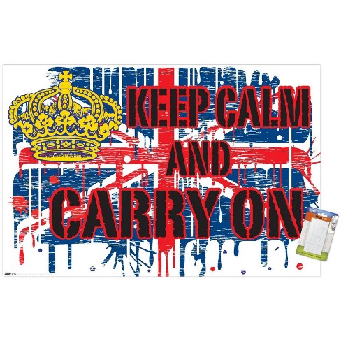 Trends International Keep Calm Unframed Wall Poster Prints : Target