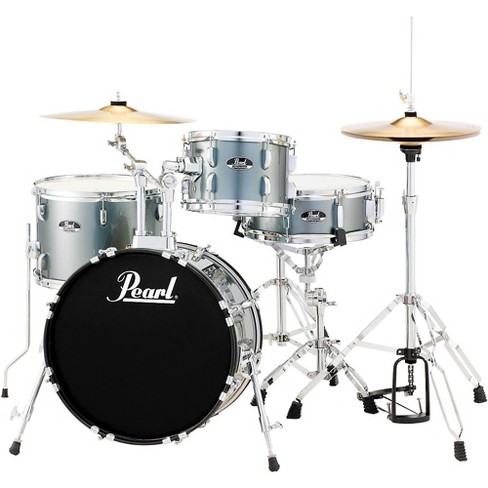 Pearl Roadshow 4-piece Jazz Drum Set Charcoal Metallic : Target