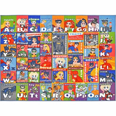 Kc Cubs | Dc Super Hero Boy & Girl Kids Abc Alphabet, Traits & Emotions ...