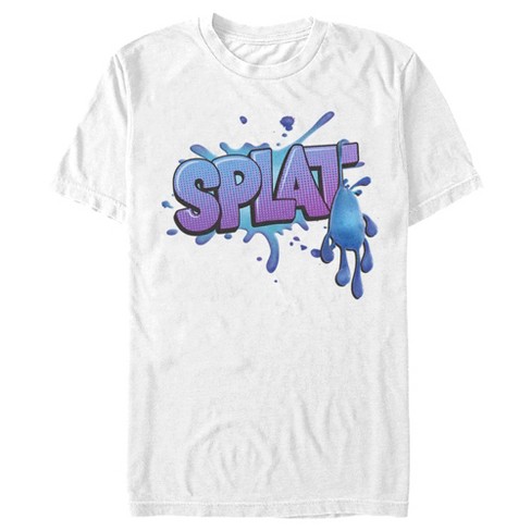 Men's Disney Strange World Splat Logo T-shirt - White - Medium : Target