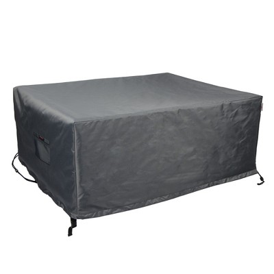 Titanium 3-Layer Polyester Water Resistant Outdoor Dining Set Cover ...
