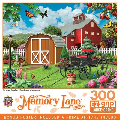 Masterpieces 300 Piece Ez Grip Jigsaw Puzzle - Barnyard Beauties - 18 ...