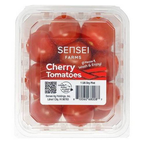 Sensei Farms Cherry Tomatoes - 1 Dry Pint : Target