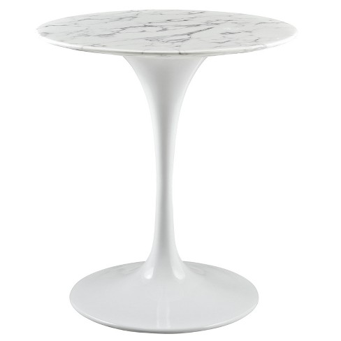 Lippa Round Artificial Marble Dining Table - Modway : Target