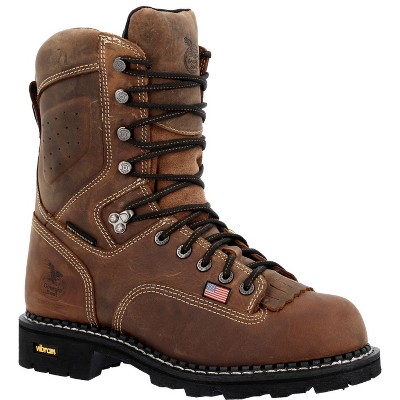 Men's Men's Usa Logger Waterproof Work Boot Size 12 : Target