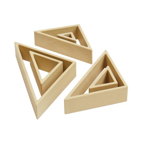 Kaplan Early Learning Discovery Triangles - Natural - 6 Pieces : Target