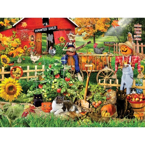 Sunsout Halloween Harvest 300 Pc Halloween Jigsaw Puzzle 35272 : Target