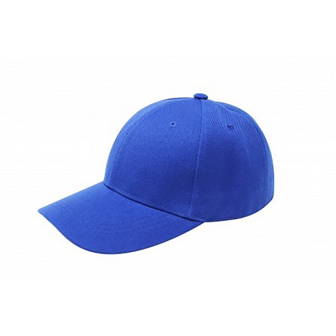 Pack Of 18 Baseball Caps Adjustable Casual Style Royal Blue : Target
