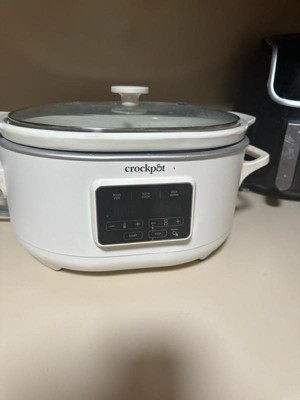 Crock-pot 6qt Programmable Slow Cooker With Sous Vide - Oat Milk Ivory ...