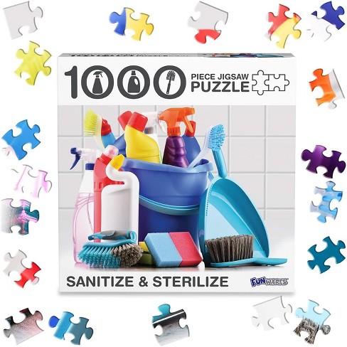 Funwares Sanitize And Sterilize Puzzle (1,000 Piece Jigsaw Puzzle) : Target