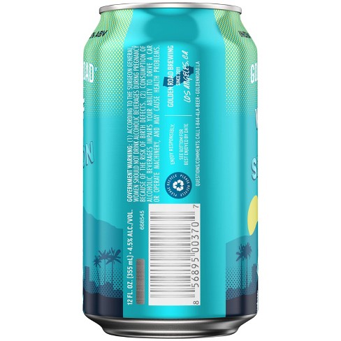 Golden Road Ride On 10 Hop Hazy Ipa - 6pk/12 Fl Oz Cans : Target