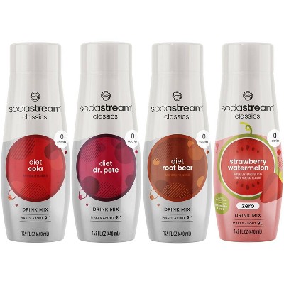 Sodastream Pepsi Starry Zero Sugar Beverage Mix Variety Pack Drink Mix ...