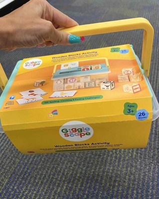 Wooden Blocks Activity - Gigglescape™ : Target