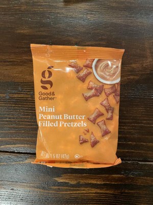 Mini Peanut Butter Filled Pretzels - 9ct - Good & Gather™ : Target