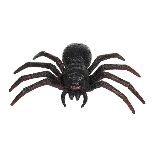 Seasons 20 In Black Plastic Spider Halloween Tabletop Decoration ...