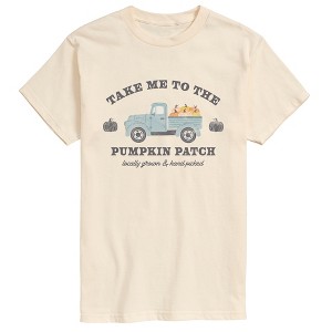 Men's - Instant Message - Pumpkin Patch Truck Short Sleeve Graphic T ...