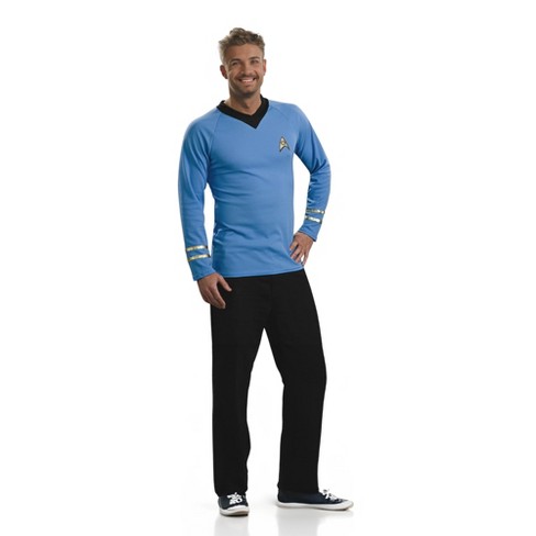 Star Trek The Original Series Spock Blue Tunic Adult : Target