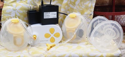 Medela Pump In Style Max Flow Handsfree Double Electric Breast Pump ...