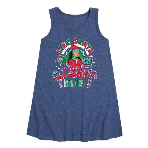 - Nickelodeon - I Slay All Day Graphic Sleeveless Aline Dress : Target