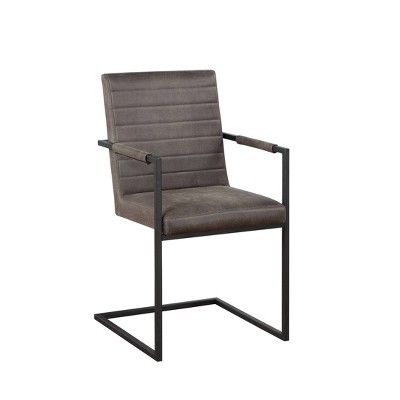 Borne Swivel Accent Chair Dark Brown - Homes: Inside + Out : Target