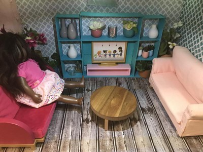 Our Generation Lovely Living Room Furniture Accessory Set For 18" Dolls ...