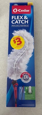 O-cedar Flex & Catch Heavy Duty Duster Kit With Refills - 4ct : Target