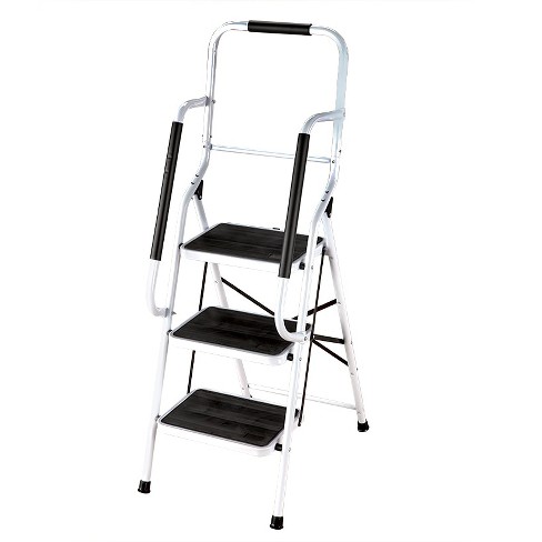 The Lakeside Collection 3-step Ladder With Handrails : Target