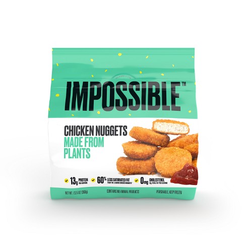 Impossible Plant Based Chicken Nuggets - Frozen - 13.5oz : Target