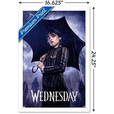 Trends International Wednesday - One Sheet Framed Wall Poster Prints ...