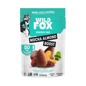 Wild Fox Mocha Almond Boost Energy Trail Mix - 10oz : Target